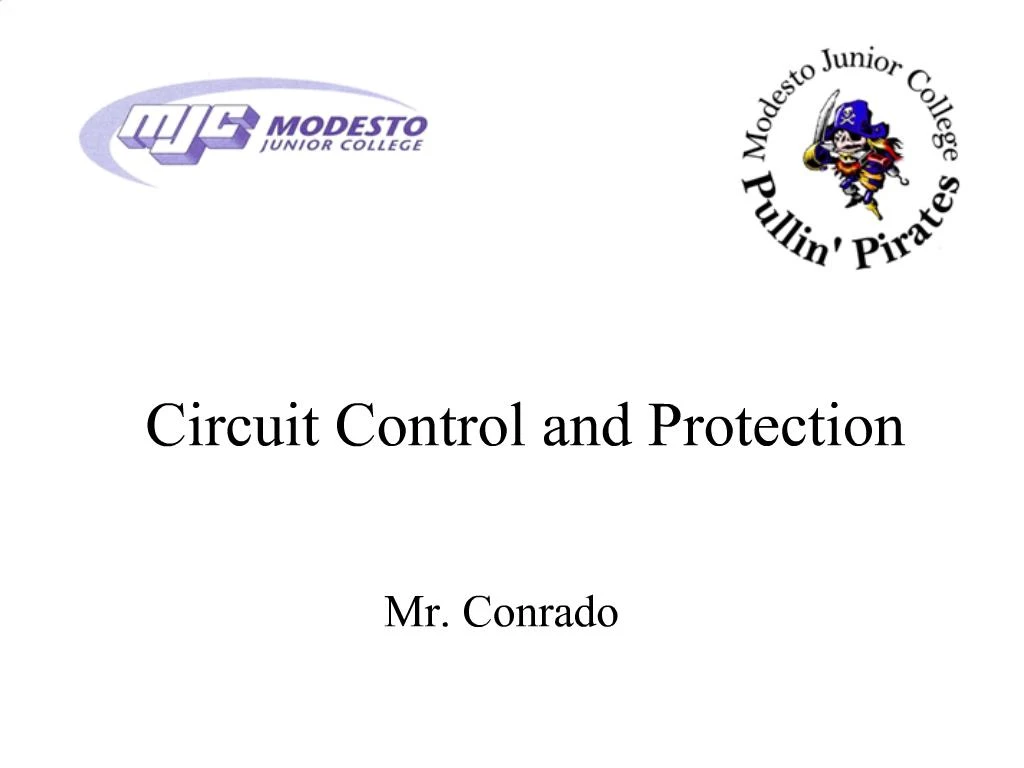 PPT - Circuit Control and Protection PowerPoint Presentation, free ...