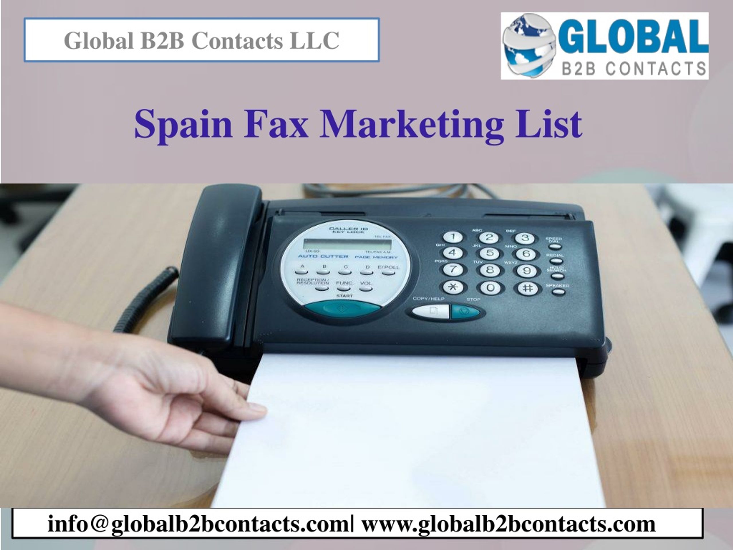 PPT - Spain Fax Marketing List PowerPoint Presentation, free download ...