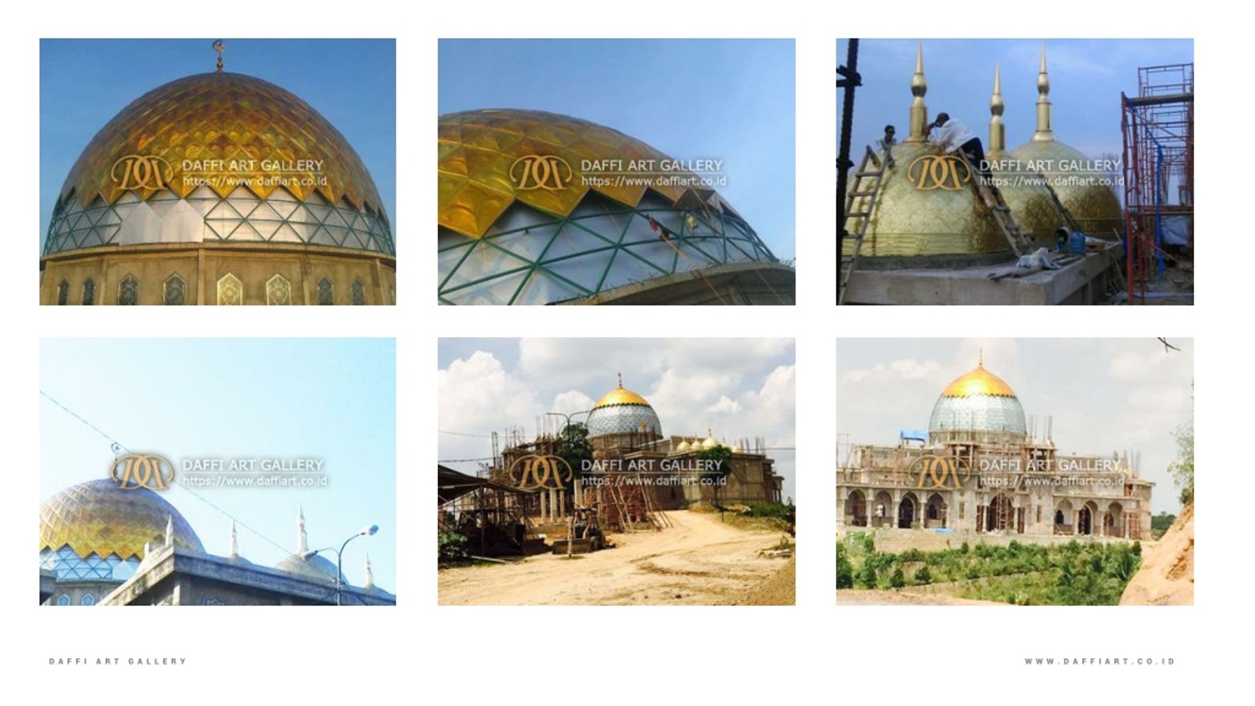 PPT - Pusat Kubah Masjid Kuningan - DAFFI ART GALLERY | 0812-8112-5758 ...