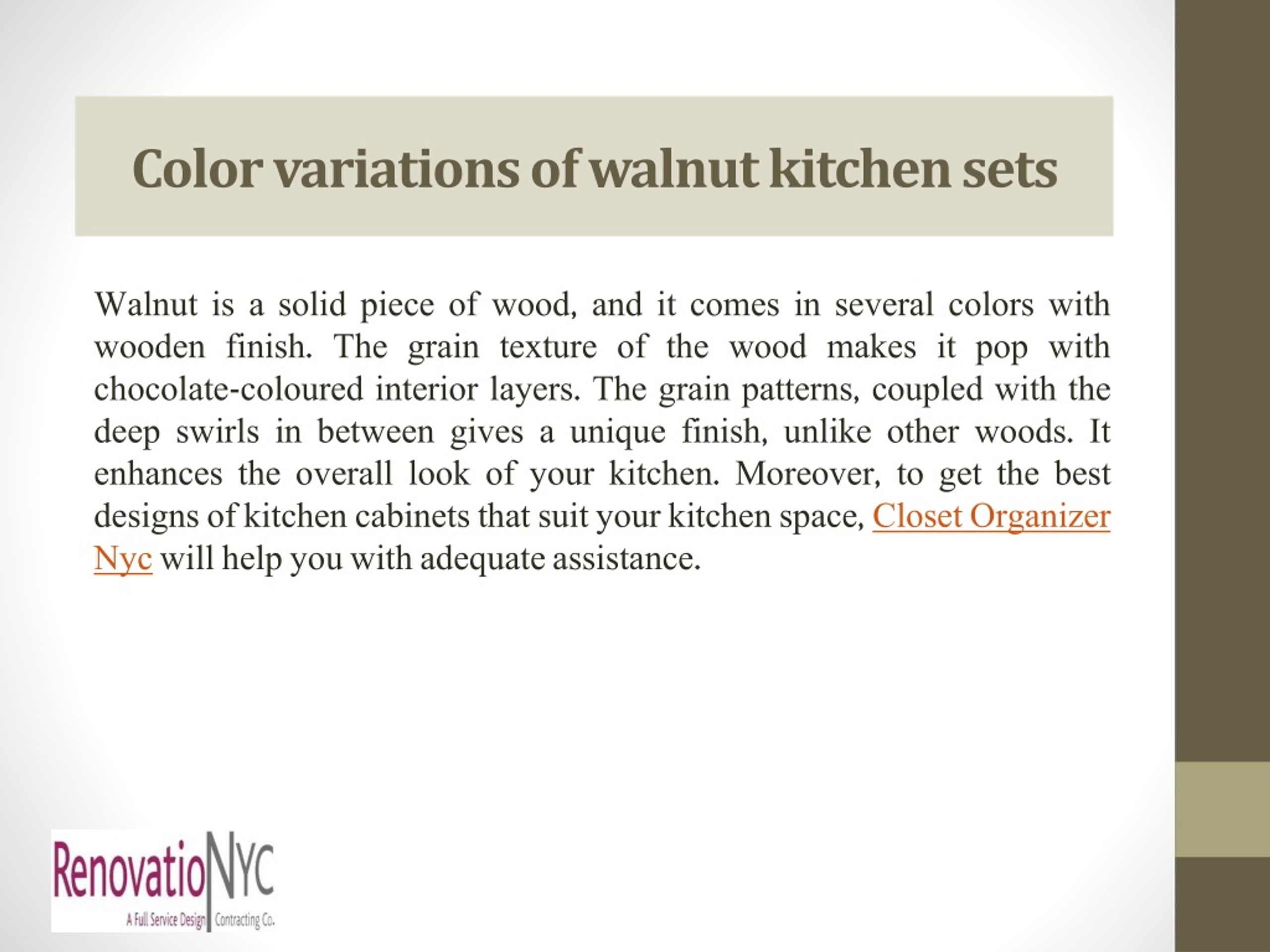 PPT - Things to know about Walnut Kitchen Cabinets PowerPoint ...