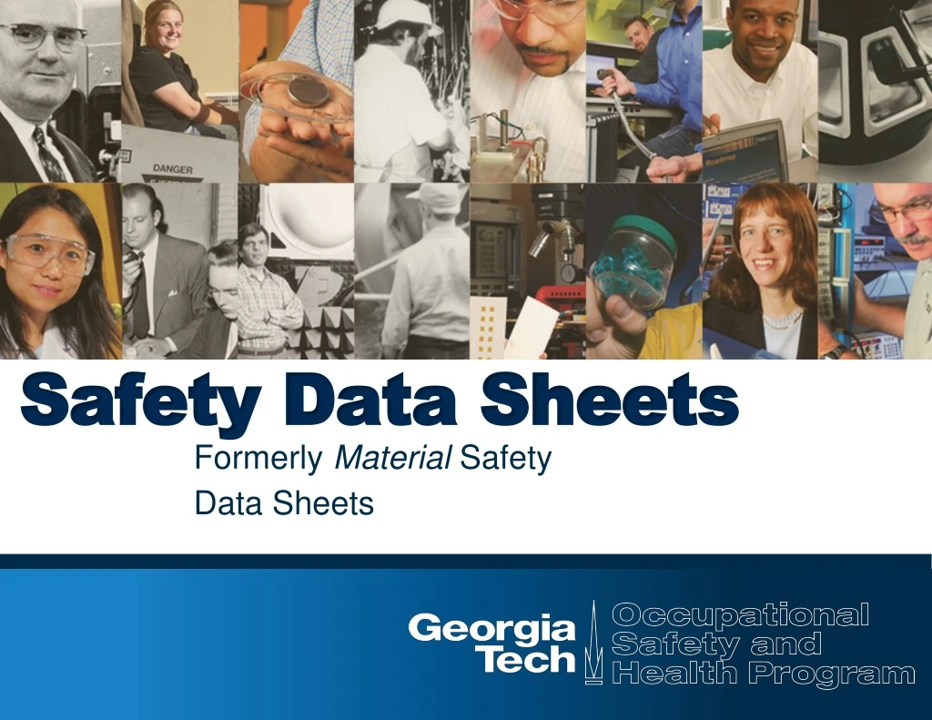 PPT - Safety Data Sheets PowerPoint Presentation, free download - ID:845126