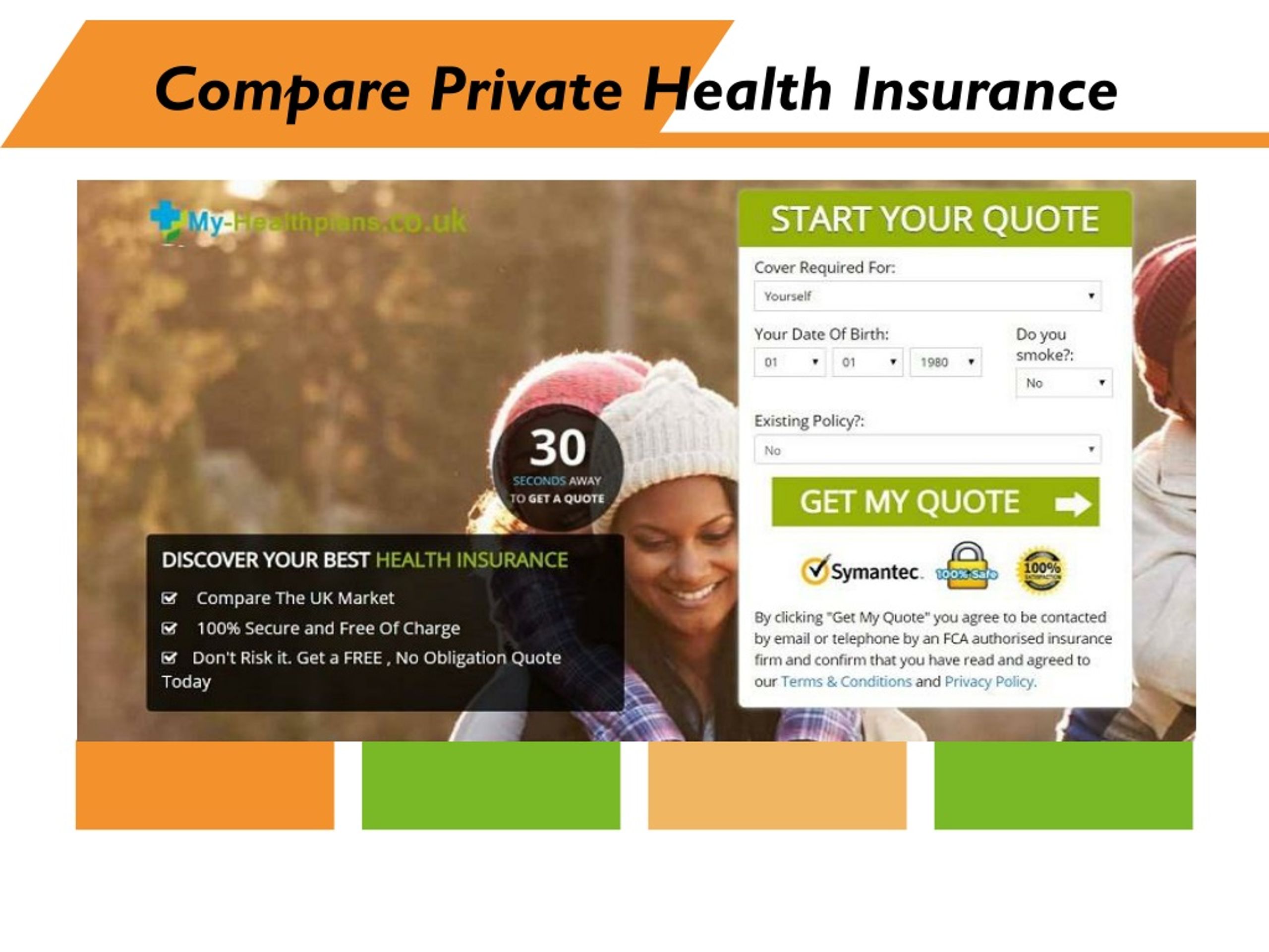 Ppt Compare Private Health Insurance Plans And Choose The Suitable