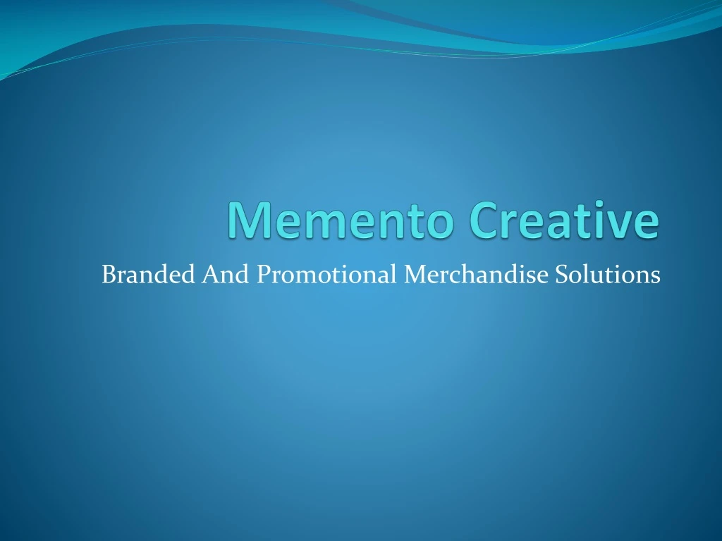 PPT - Memento Creative - Pens & Keyrings PowerPoint Presentation, free download - ID:848189