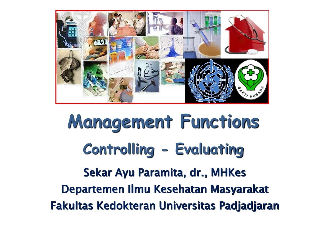 PPT - Management Functions Controlling - Evaluating PowerPoint ...