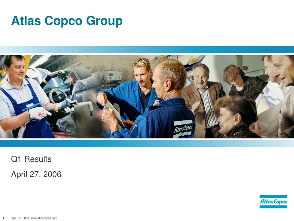 PPT - Atlas Copco Group PowerPoint Presentation, free download - ID:8541738