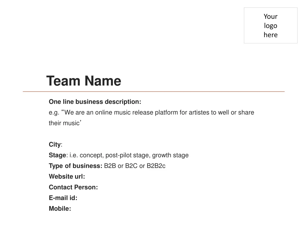 PPT - Team Name PowerPoint Presentation, free download - ID:8579782