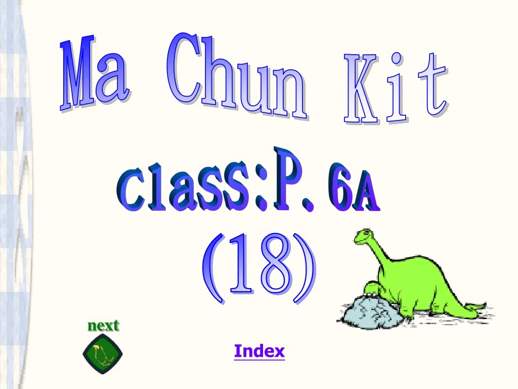 PPT - Ma Chun Kit PowerPoint Presentation, free download - ID:8605932