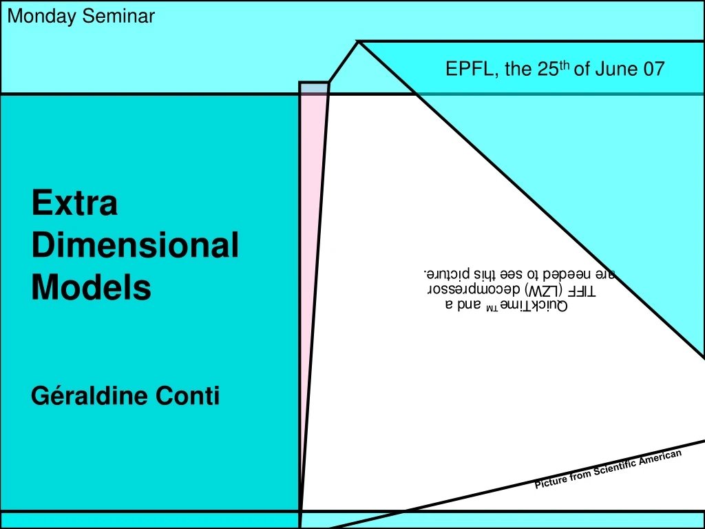 PPT - Extra Dimensional Models PowerPoint Presentation, free download ...