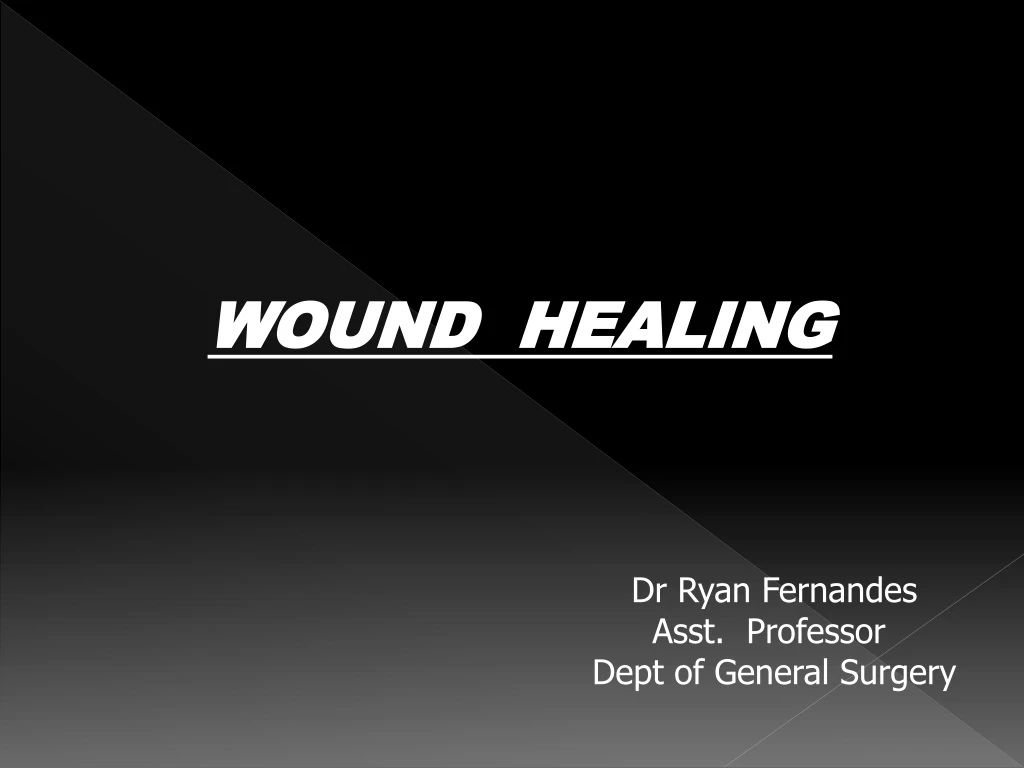 PPT - WOUND HEALING PowerPoint Presentation, free download - ID:8649019
