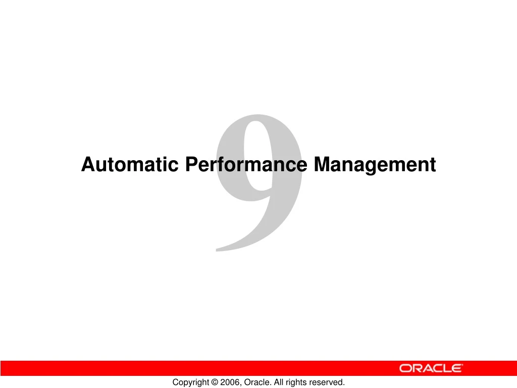 PPT - Automatic Performance Management PowerPoint Presentation, free ...