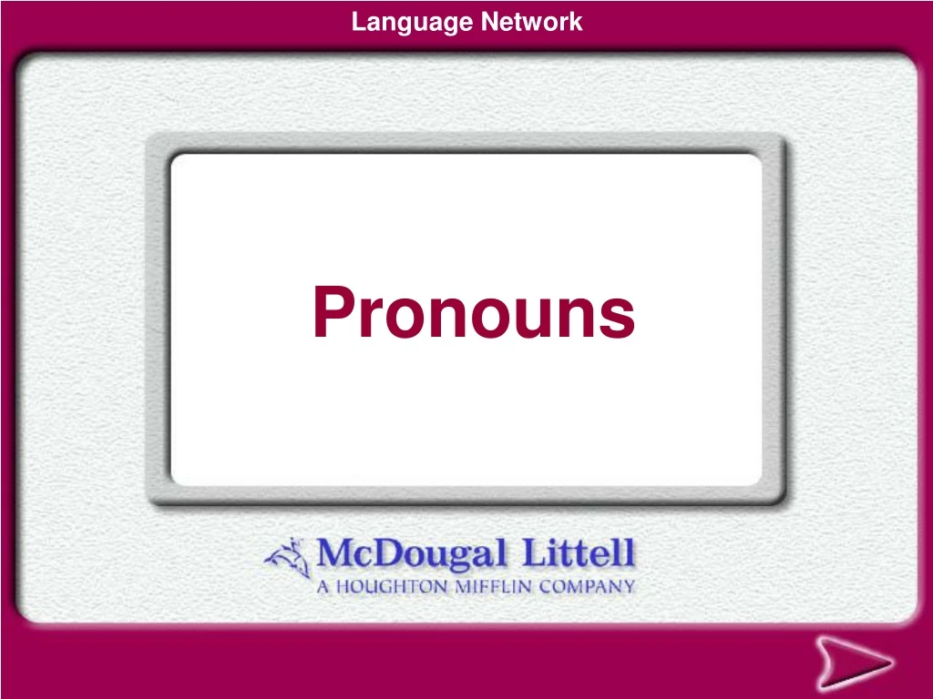 PPT - Language Network PowerPoint Presentation, free download - ID:8668682