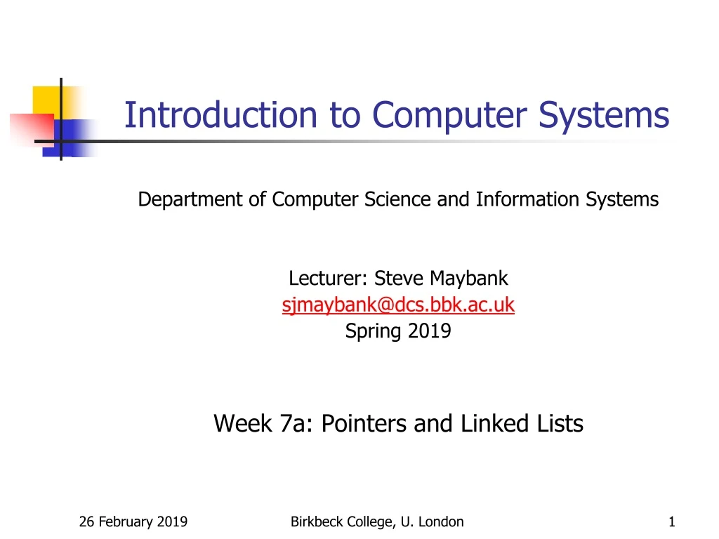 PPT - Introduction to Computer Systems PowerPoint Presentation, free ...