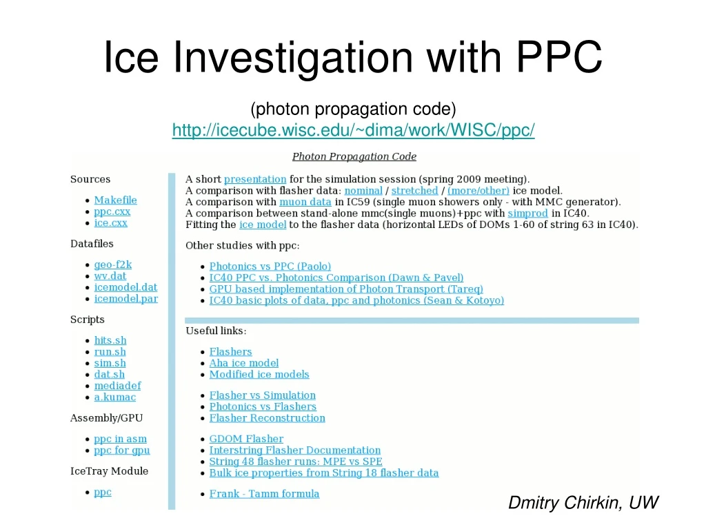 PPT - Ice Investigation with PPC PowerPoint Presentation, free download ...