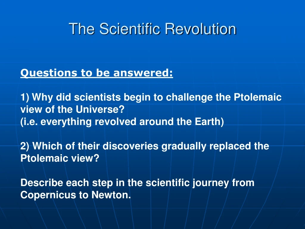 PPT - The Scientific Revolution PowerPoint Presentation, free download ...