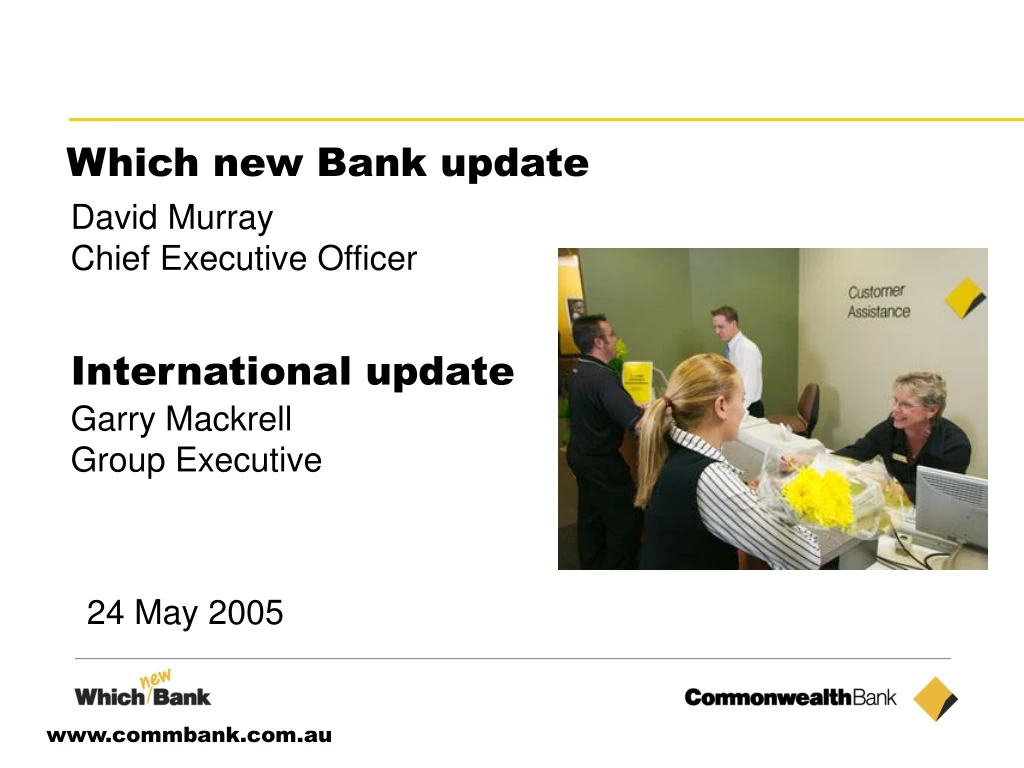PPT - Which new Bank update PowerPoint Presentation, free download - ID ...