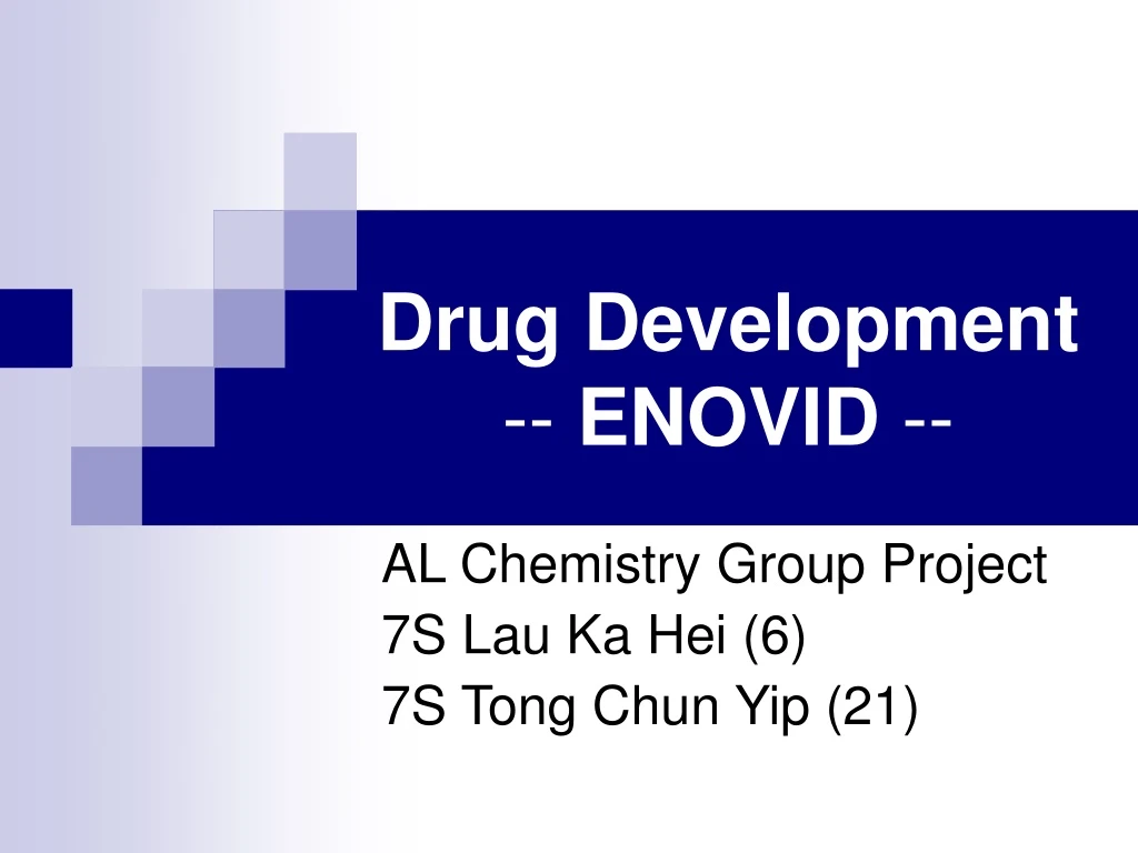 PPT - Drug Development -- ENOVID -- PowerPoint Presentation, free ...