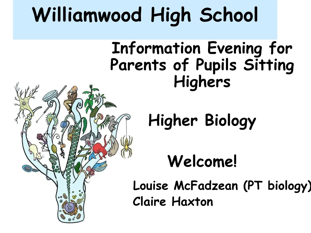 PPT - Williamwood High School PowerPoint Presentation, free download ...