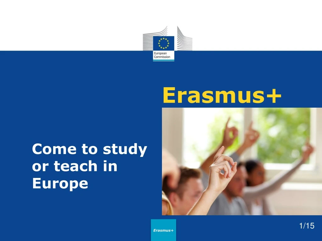 PPT - Erasmus+ PowerPoint Presentation, free download - ID:8715123