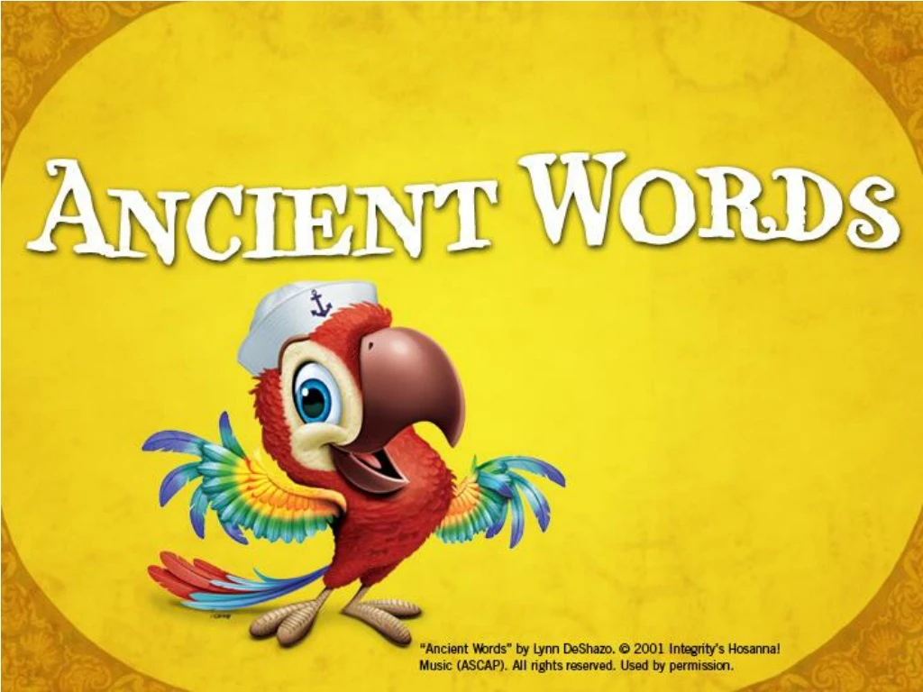 PPT - Ancient Words PowerPoint Presentation, free download - ID:8715659