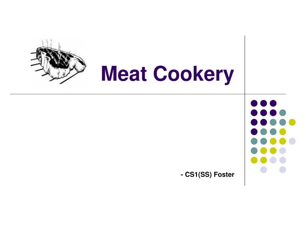 PPT - Meat Cookery PowerPoint Presentation, free download - ID:8716945