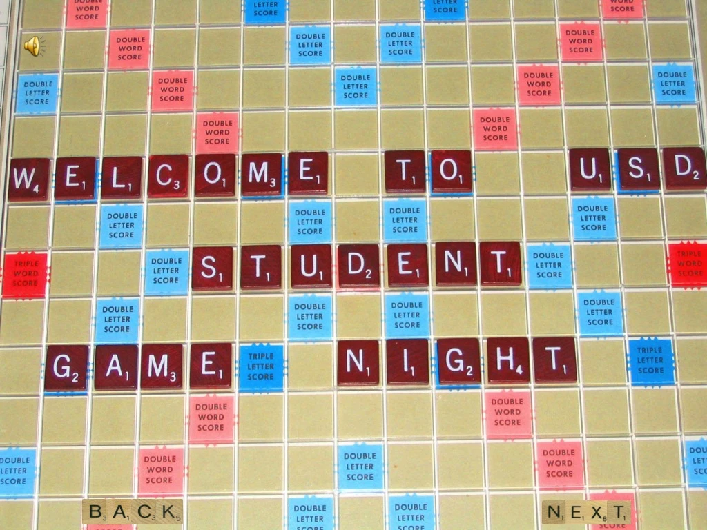 PPT - Word game for 2-4 players. Form words cross-word style using ...