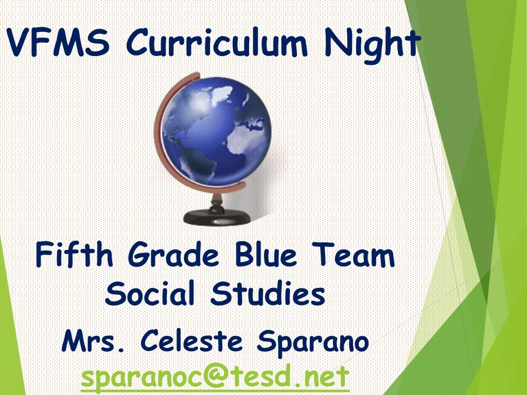 PPT - VFMS Curriculum Night PowerPoint Presentation, free download - ID ...