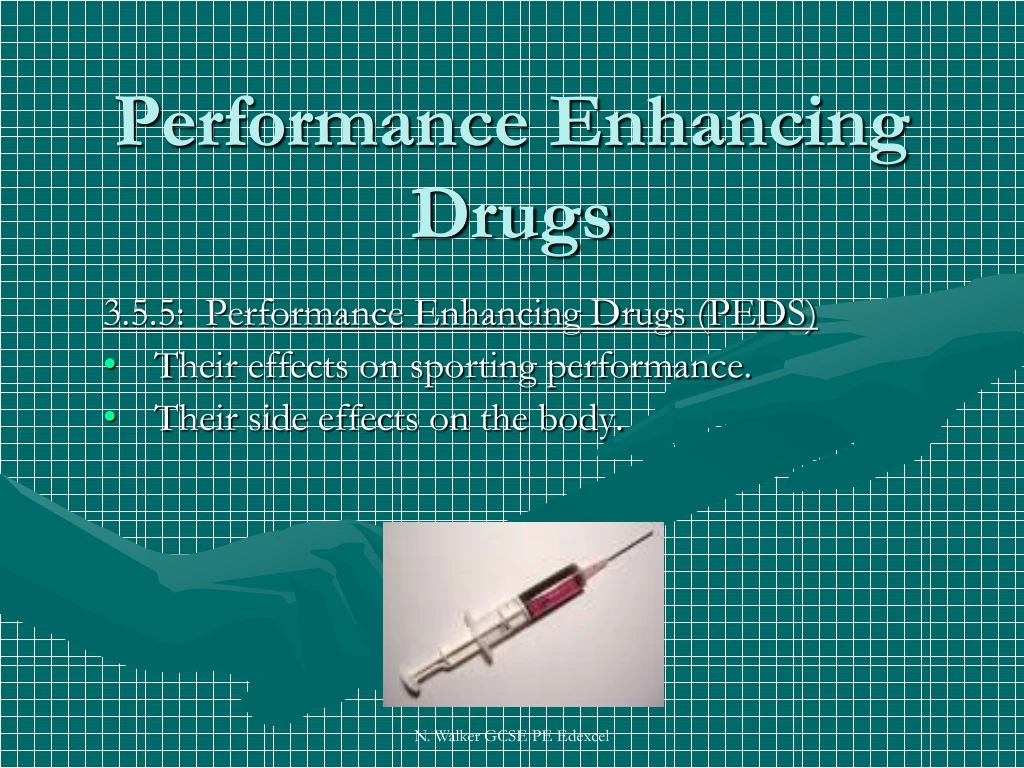 PPT - Performance Enhancing Drugs PowerPoint Presentation, free ...