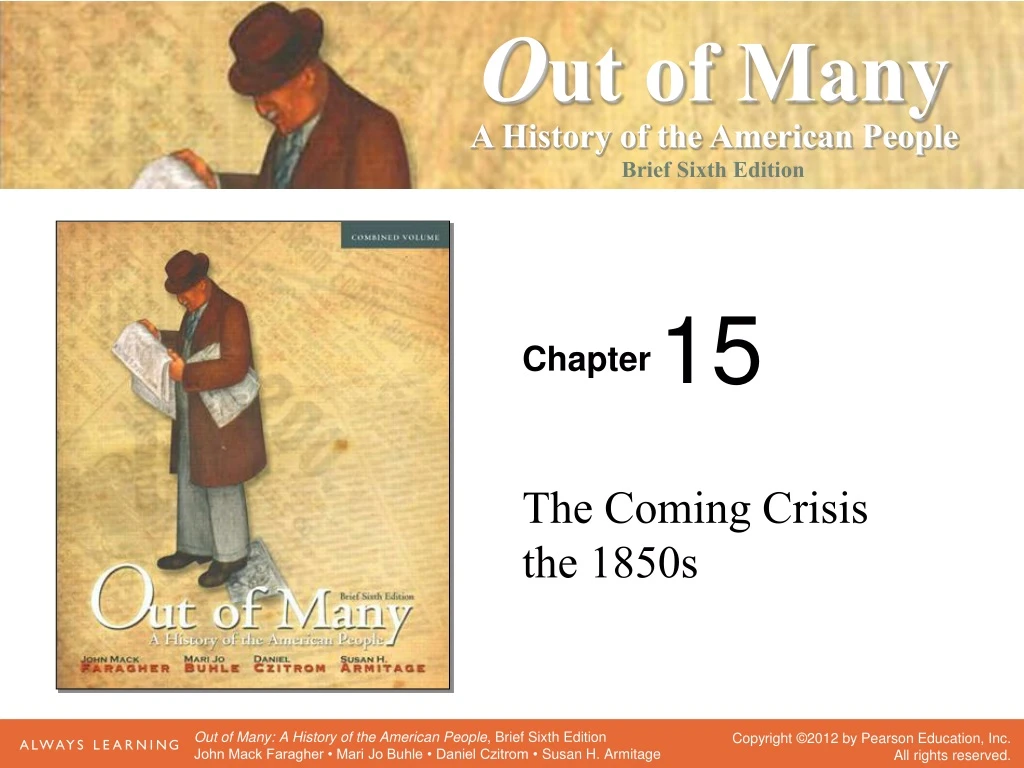 PPT - The Coming Crisis the 1850s PowerPoint Presentation, free ...