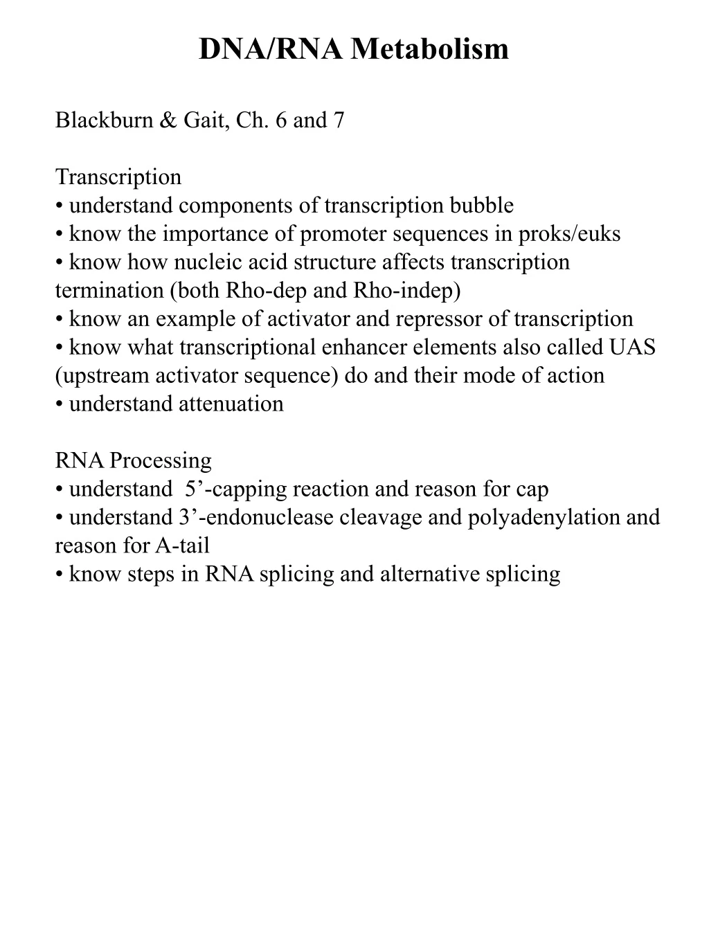PPT - DNA/RNA Metabolism PowerPoint Presentation, free download - ID ...