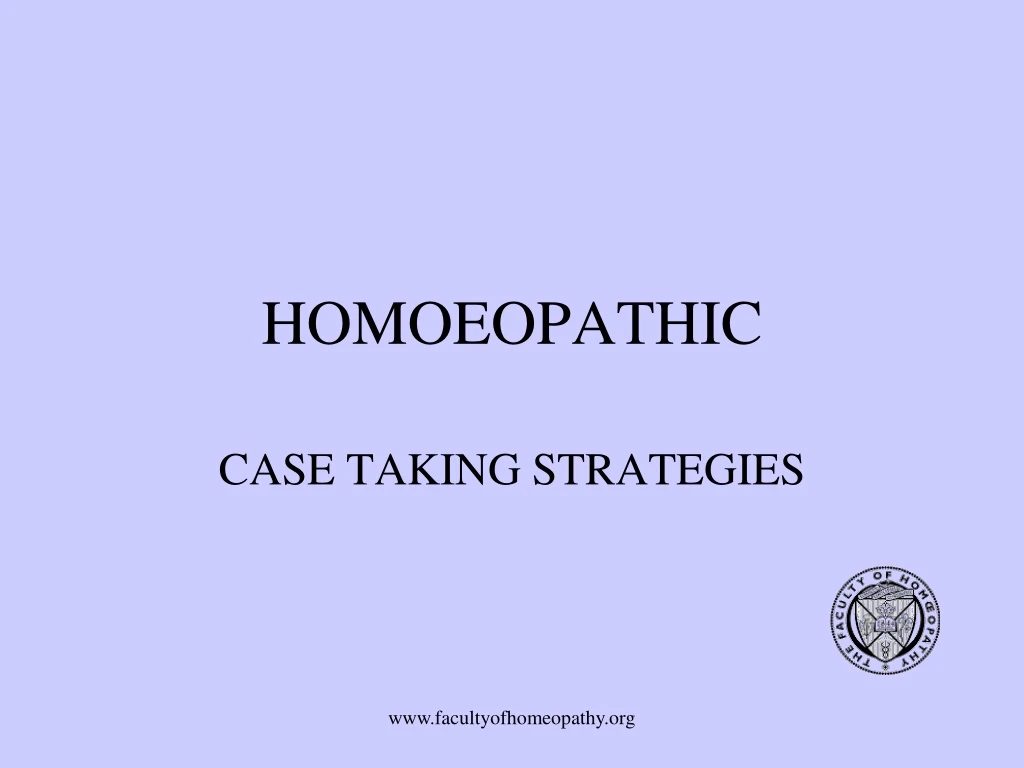 PPT - HOMOEOPATHIC PowerPoint Presentation, free download - ID:8726539