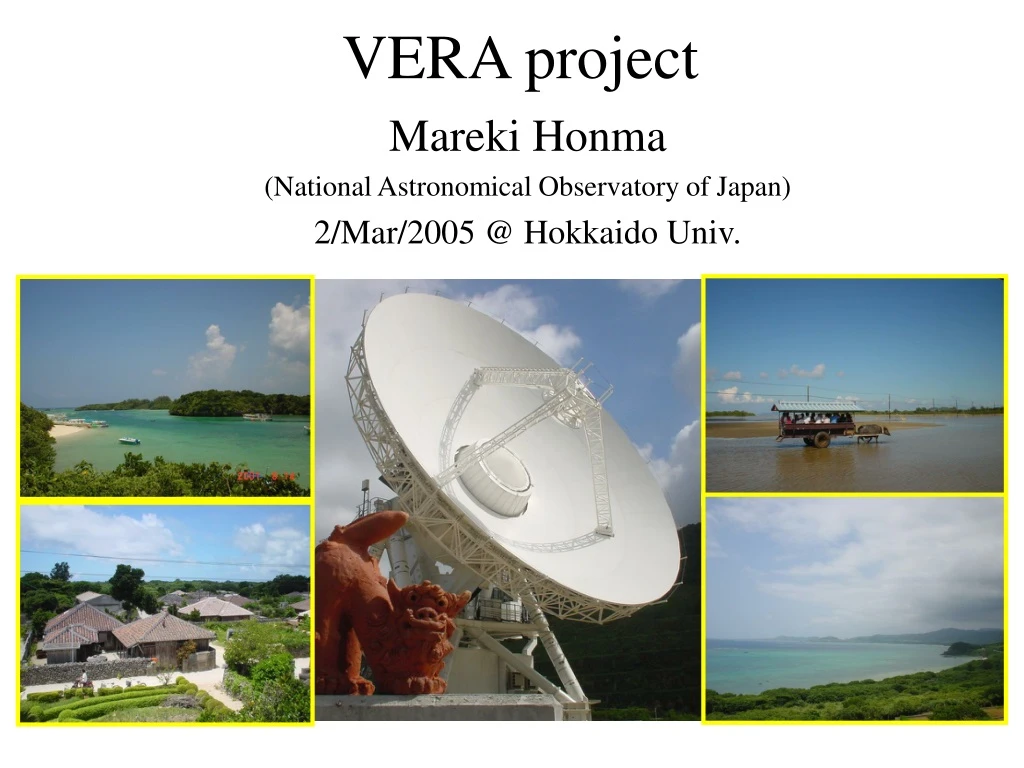 PPT - VERA project PowerPoint Presentation, free download - ID:8728462