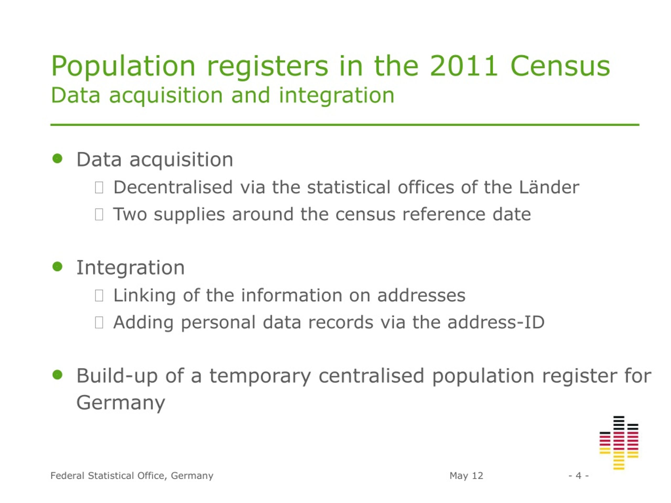 PPT - Population Registers in Germany: Data Source for the 2011 Census ...