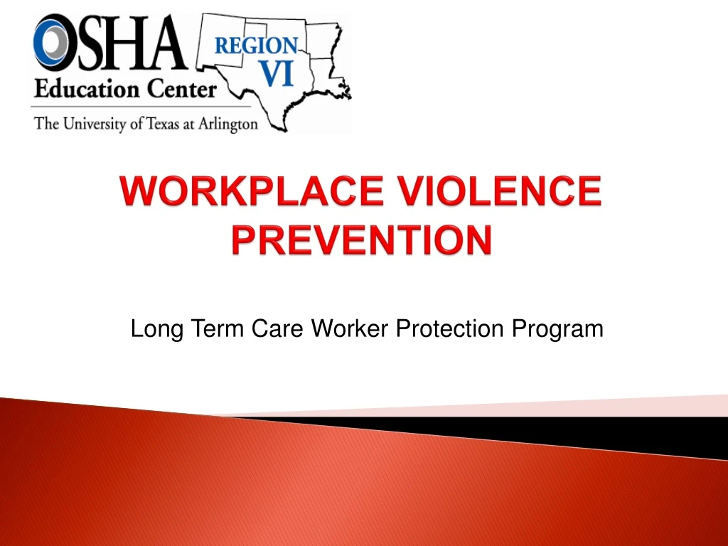 PPT - WORKPLACE VIOLENCE PREVENTION PowerPoint Presentation, free ...