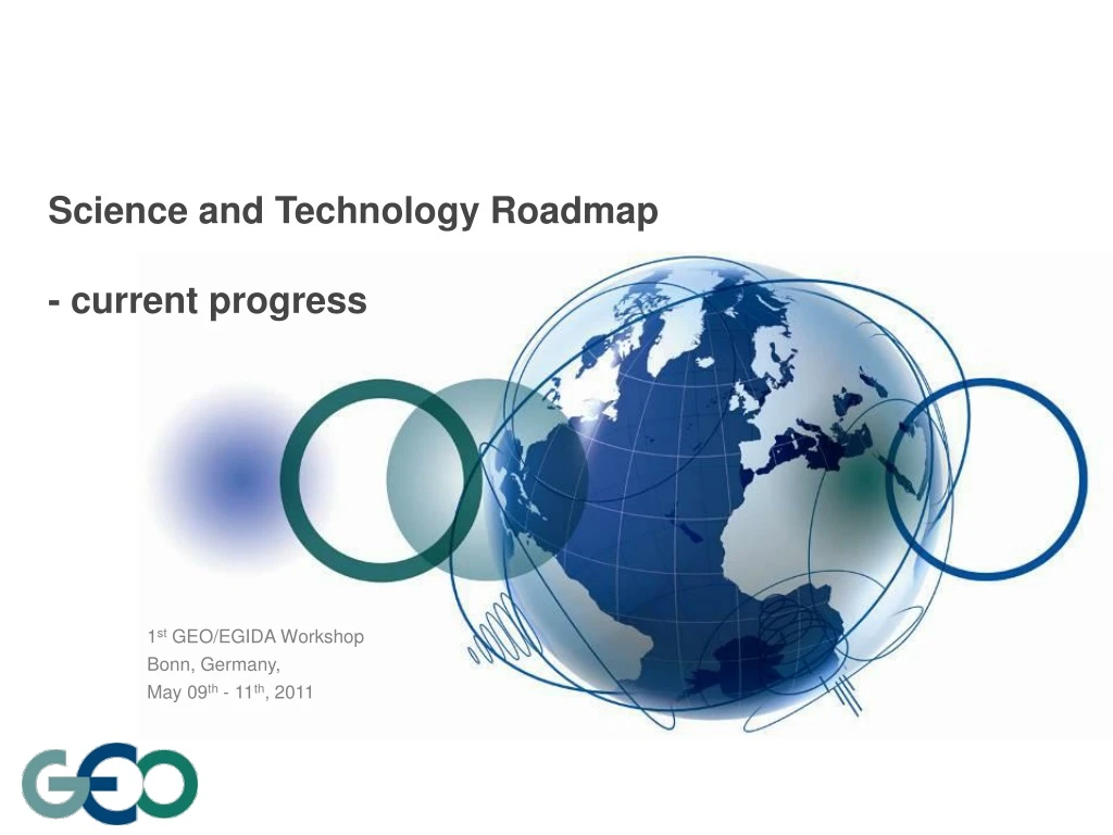 PPT - Science and Technology Roadmap - current progress PowerPoint ...