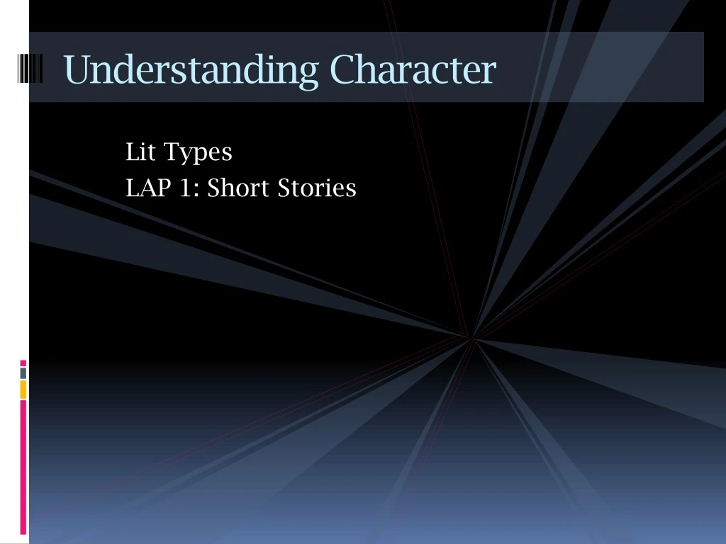PPT - Understanding Character PowerPoint Presentation, free download ...