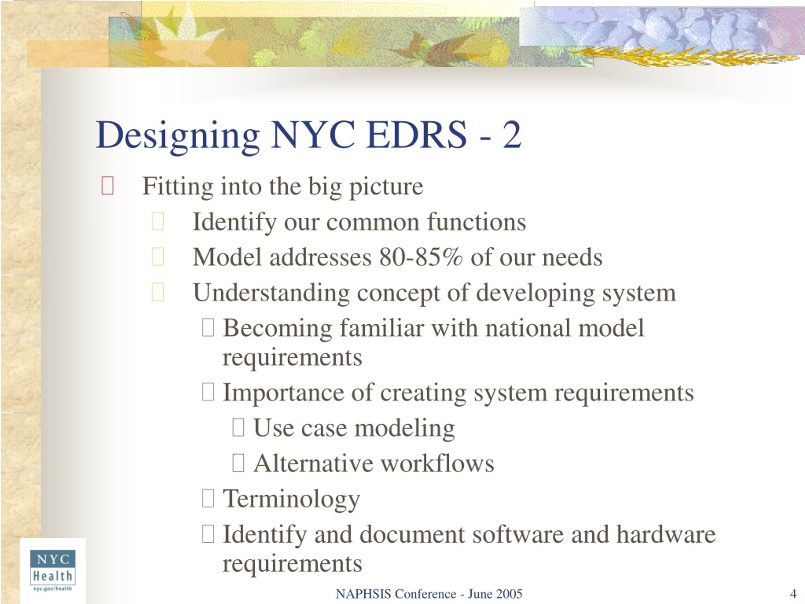 PPT - Electronic Death Registration System (EDRS): Implementation in ...