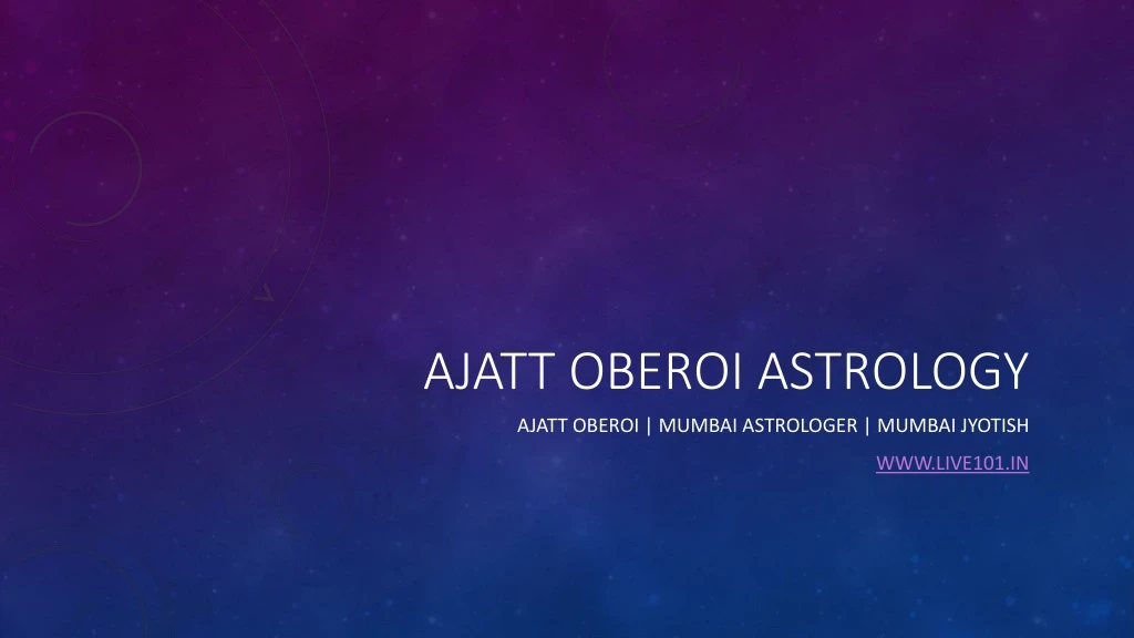 PPT - Fundamental Houses for Wealth Prospect in Astrology PowerPoint ...