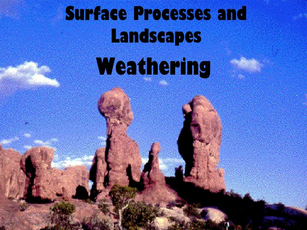 PPT - Surface Processes and Landscapes PowerPoint Presentation, free ...