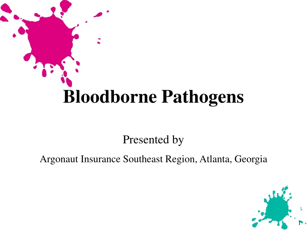 PPT - Bloodborne Pathogens PowerPoint Presentation, free download - ID ...