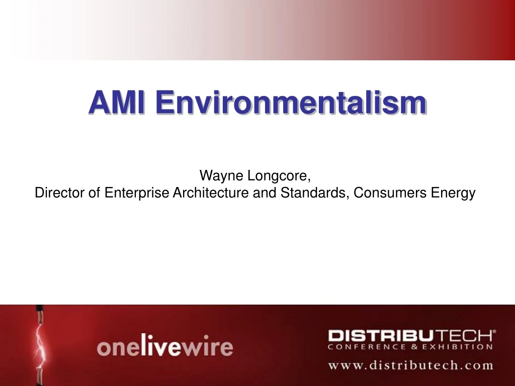 PPT - AMI Environmentalism PowerPoint Presentation, free download - ID ...