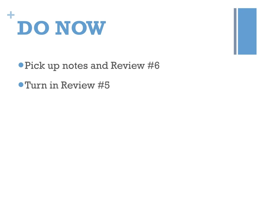 PPT - DO NOW PowerPoint Presentation, free download - ID:8761677