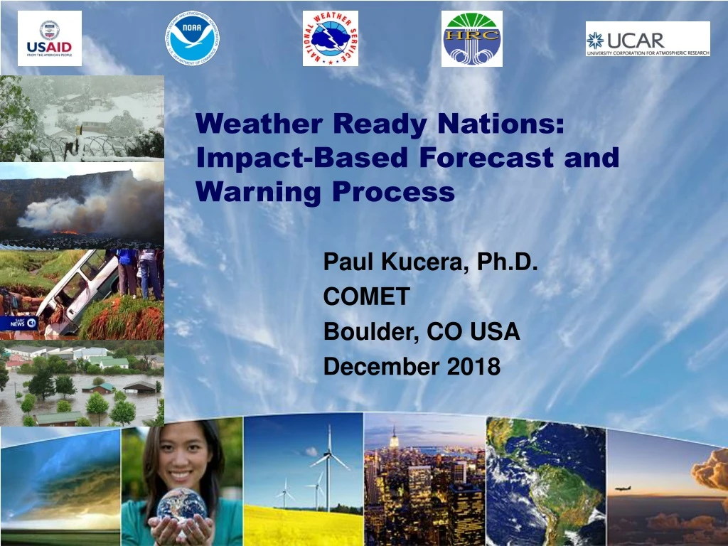 PPT - Weather Ready Nations: Impact-Based Forecast and Warning Process ...