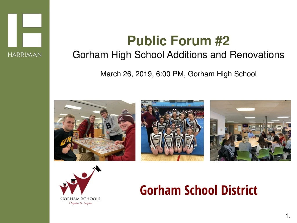 PPT - Gorham School District PowerPoint Presentation, free download ...