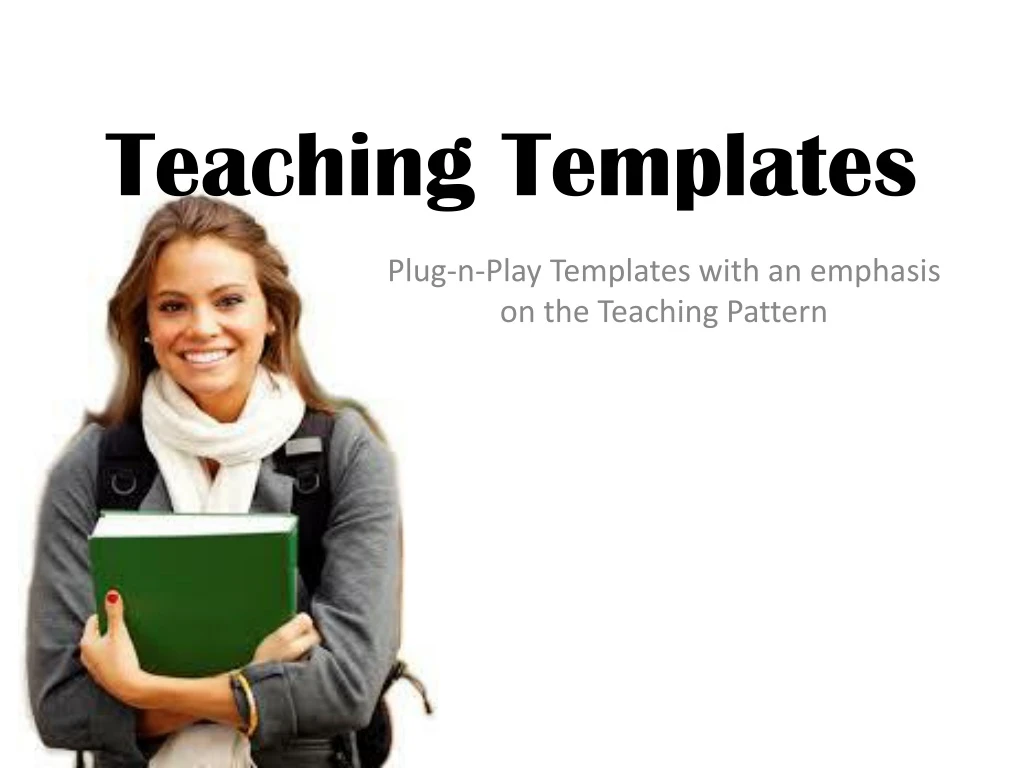 PPT - Teaching Templates PowerPoint Presentation, free download - ID ...