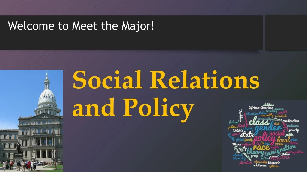 PPT - Welcome to Meet the Major! PowerPoint Presentation, free download ...