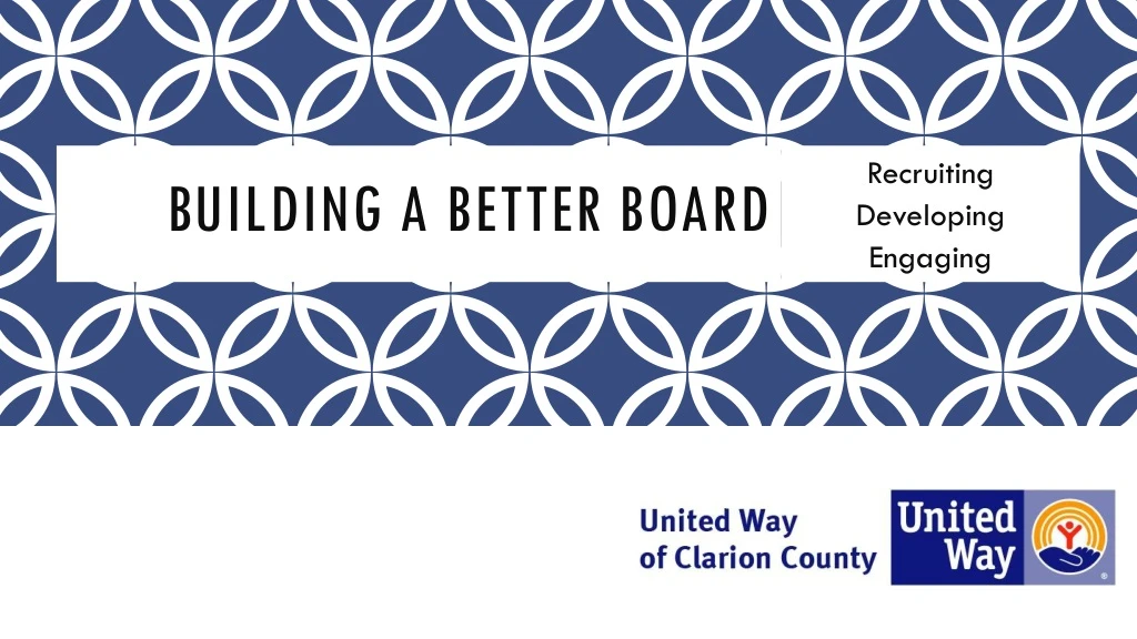 PPT - Building a Better Board PowerPoint Presentation, free download ...