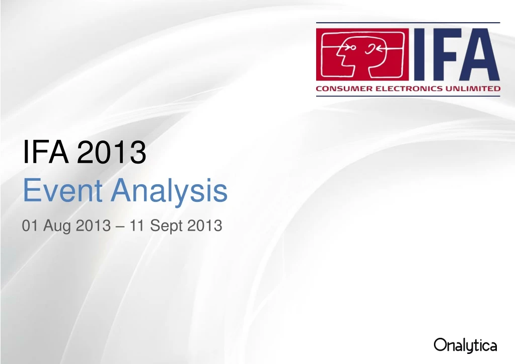 PPT - IFA 2013 PowerPoint Presentation, free download - ID:8772004