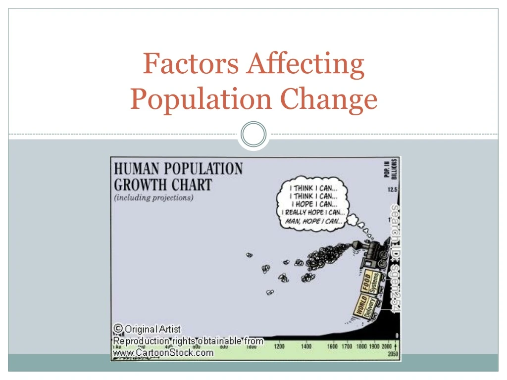 PPT - Factors Affecting Population Change PowerPoint Presentation, free ...
