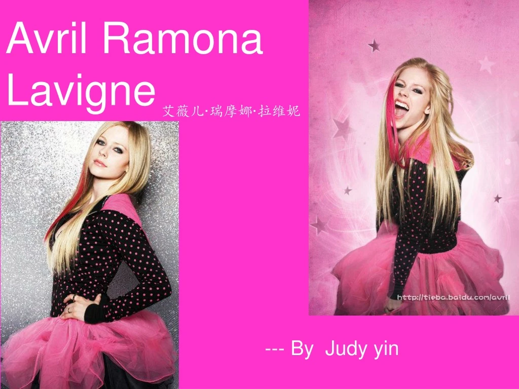 PPT - Avril Ramona Lavigne PowerPoint Presentation, free download - ID ...
