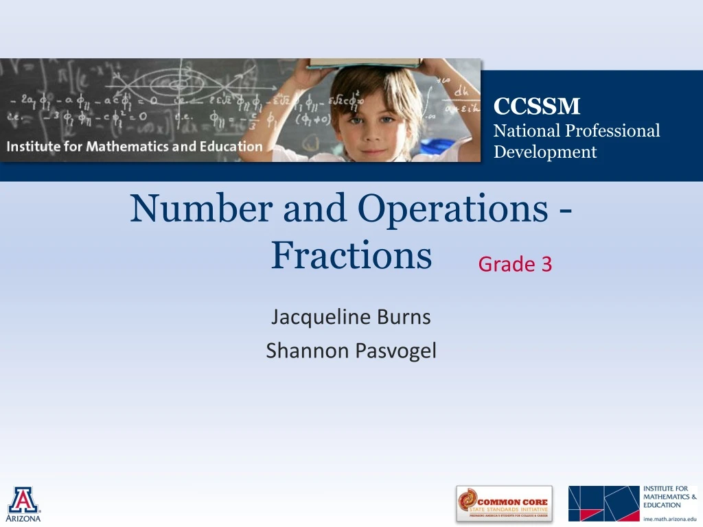 PPT - Number and Operations - Fractions PowerPoint Presentation, free ...